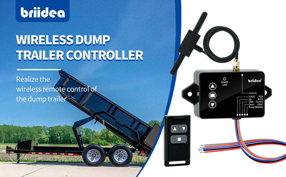 How to Set Up and Use the Briidea Dump Trailer Wireless Remote: A Step ...