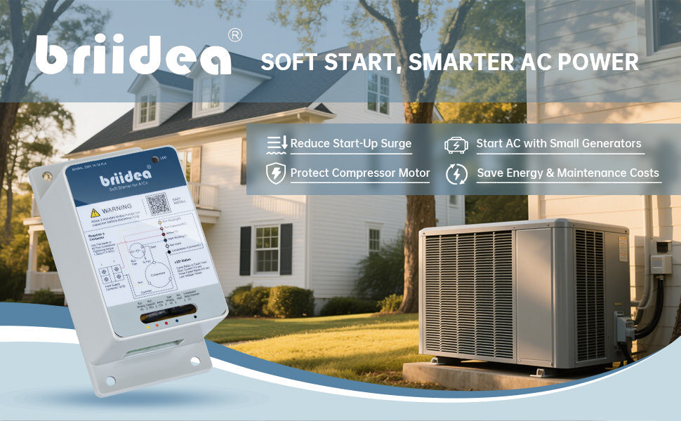 Briidea Home AC Soft Start Kit: The Ultimate Solution for Smoother, Qu ...