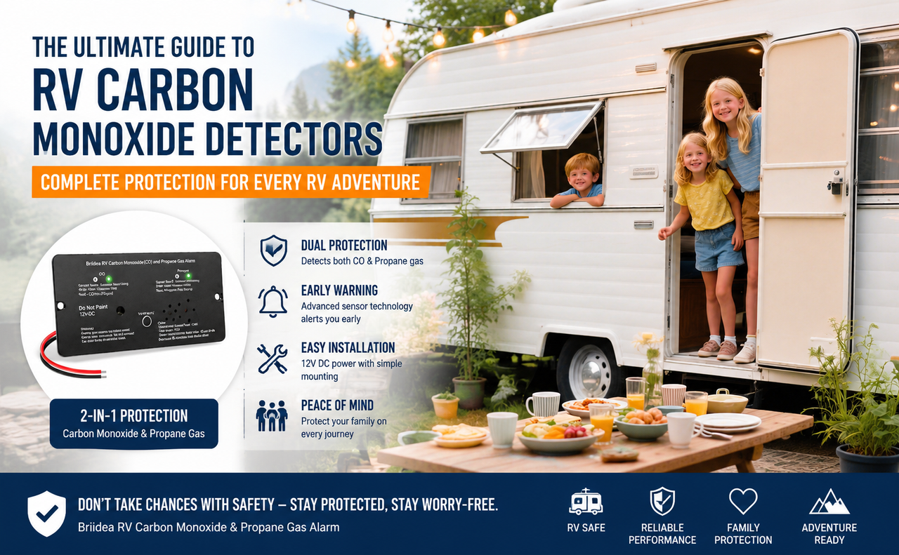 RV Carbon Monoxide Detector Guide | Best RV Safety & CO Alarms – briidea