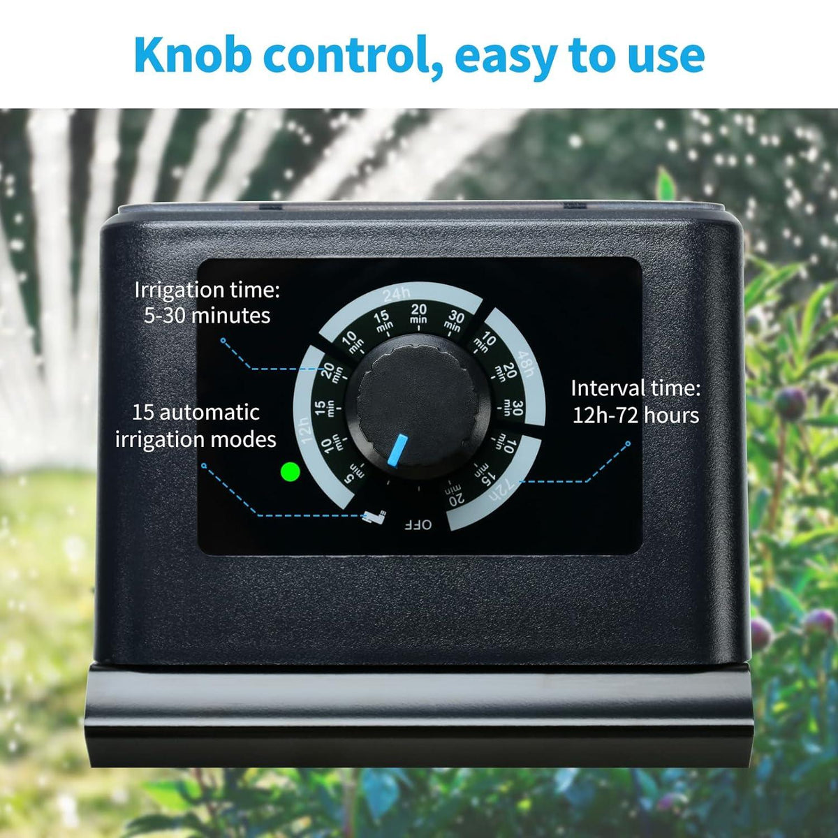 Vacation Watering System for Plants, Briidea Solar Drip Irrig Ation Sy