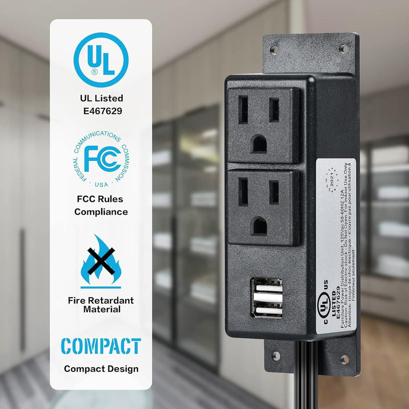 Briidea Safe Accessory Electrical Outlet for Interior Dehumidifiers
