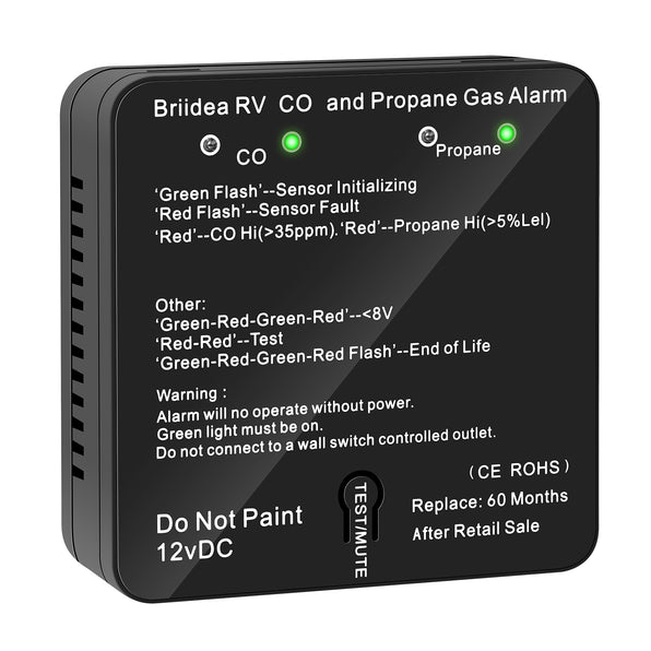 RV Carbon Monoxide Detector – briidea
