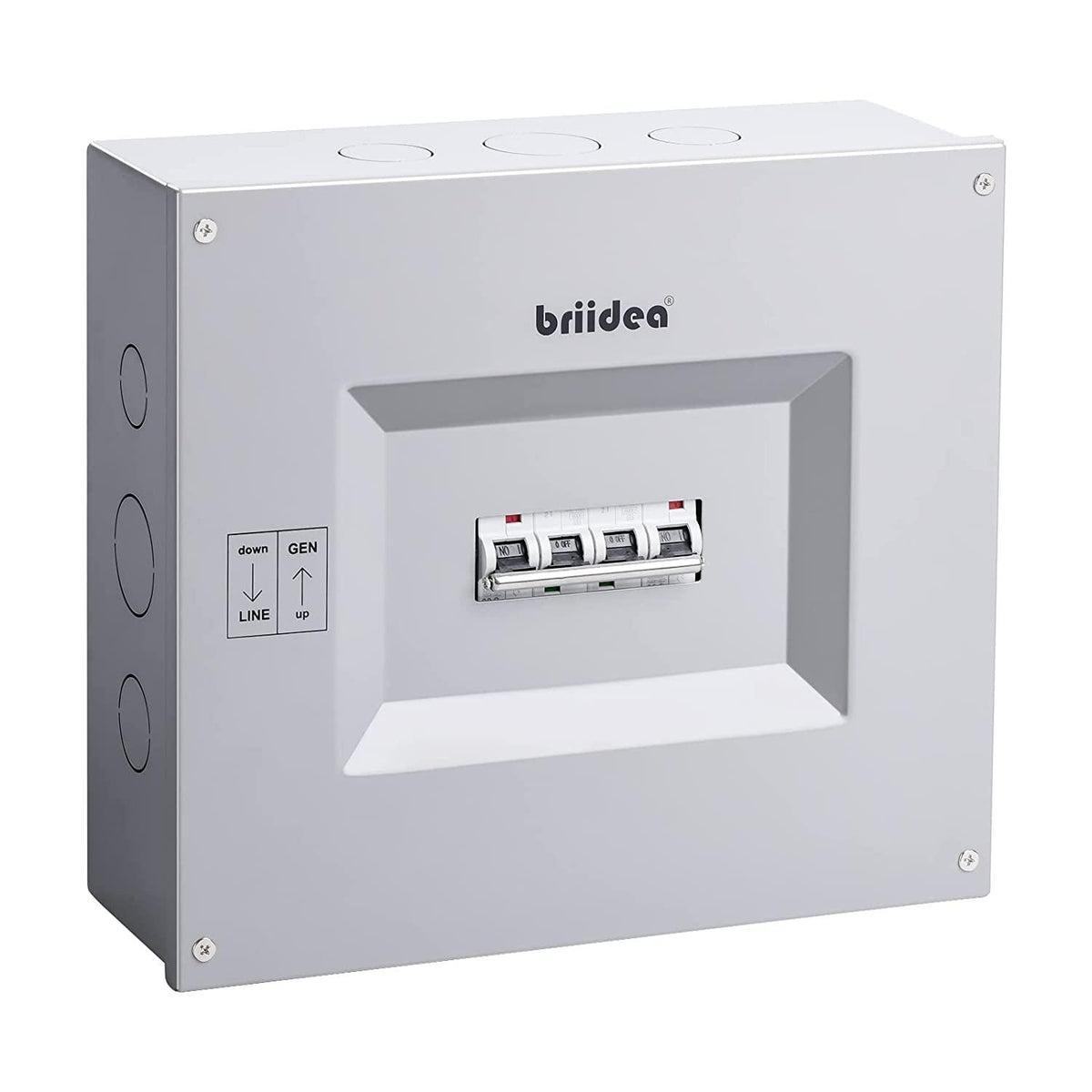 Transfer Panel (60A/60A), Briidea Transfer Switch for Portable Generat