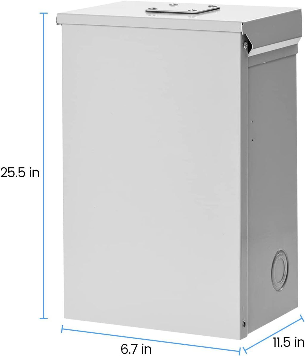 Well Pump Control Box, Briidea Control Box for 1.5 HP 230 Volt Deep ...