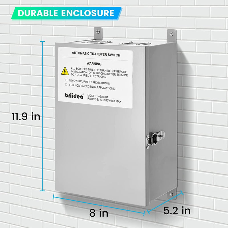 RV Transfer Switch, Briidea Automatic Transfer Switch 50 Amp Applied t