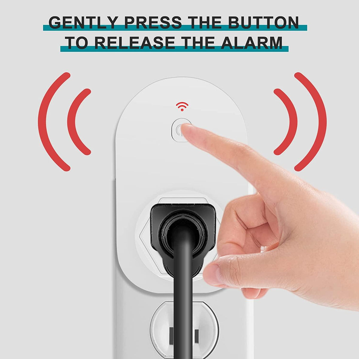 Briidea Power Failure Alarm with LED Indicator & 120dB Siren, Powered ...