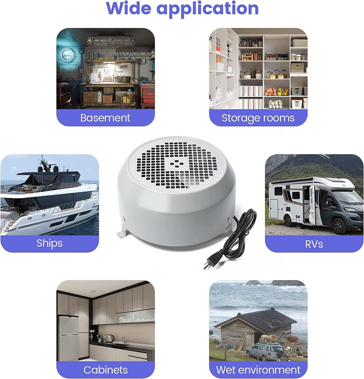 Briidea Air Dryer Made by Durable Material, Suitable for Ships, RVs, S